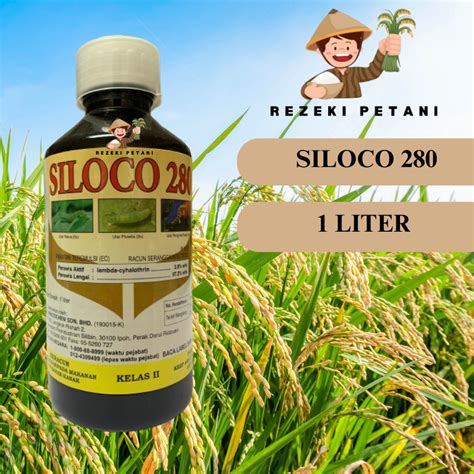 ORIGINAL 1L SILOCO 280 Farmcochen Sama Dengan Sygenta Karate Alert Lambada RACUN SERANGGA