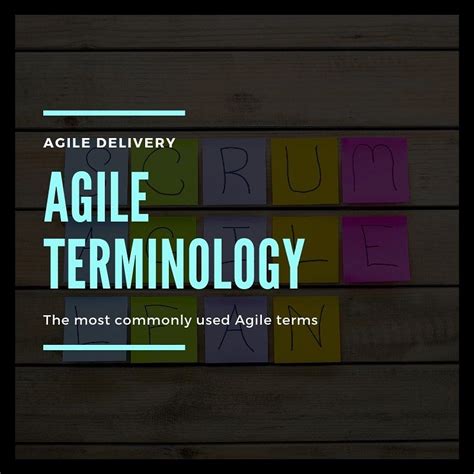 Agile Terminology Kanban Agile Project Management