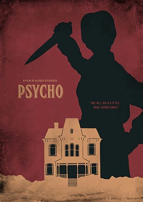Psycho 1960 Horror Movies Alfred Hitchcock Psycho Hitchcock