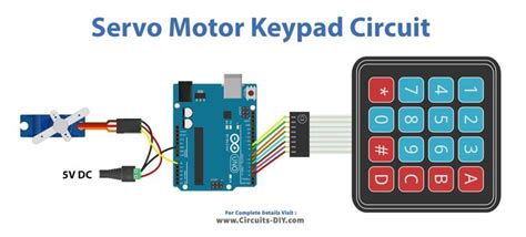 Servo Motor With Keypad Arduino Tutorial
