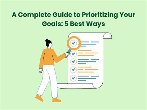 A Complete Guide To Prioritizing Your Goals 5 Best Ways Buildupart