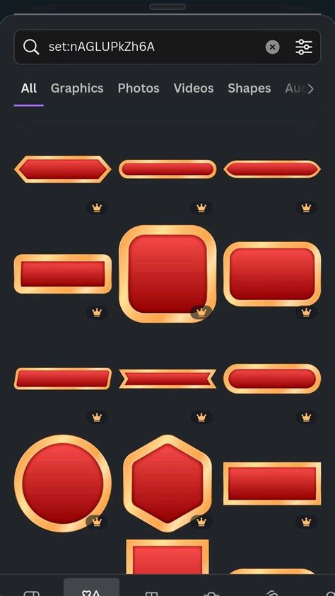 Canva Pro Keyword Canva Pro Element Red Button Luxury Button In 2024 Buttons Red Luxury