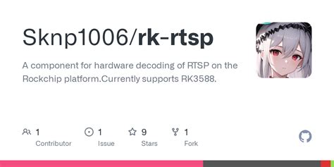 Github Sknp1006rk Rtsp A Component For Hardware Decoding Of Rtsp On