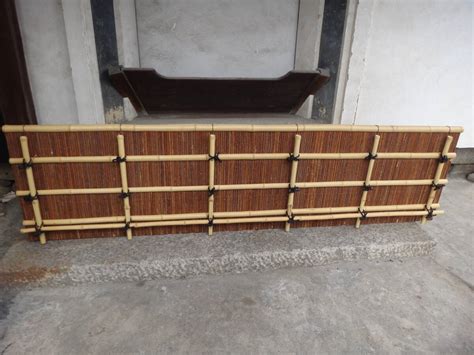 【やや傷や汚れあり】ふ505 竹垣 竹の塀 庭 仕切り 竹フェンス インテリア 背景 撮影 舞台 大道具 天然素材 木箱入りの落札情報詳細 Yahoo オークション落札価格検索 オークフリー