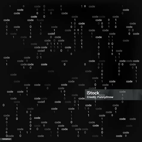 다른 기호와 추상 기술 그림 추상 코드 프레젠테이션 벡터 일러스트레이션 가상현실에 대한 스톡 벡터 아트 및 기타 이미지 가상