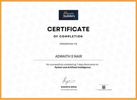 Adwaith S Nair On Linkedin Ai Python Bootcamp