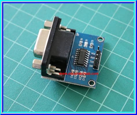 1x แผงวงจร Max3232 แปลง Ttl Uart เป็น Rs232serial หัว Db9 ตัวเมีย