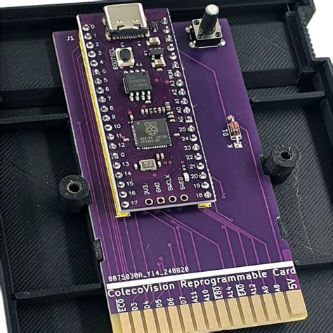 Usb Flash Multicart Picoleco Homebrew Cartridge For Colecovision Co