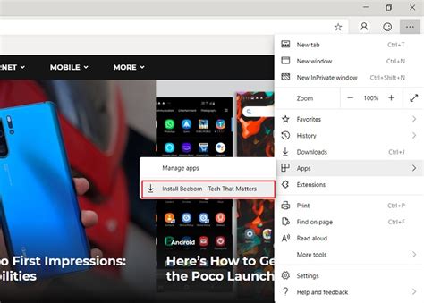 How To Get Microsoft Edge Based On Chromium Beebom