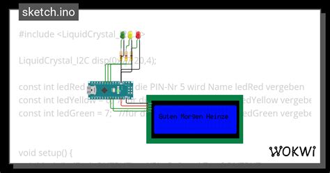 Ampelheinze Wokwi Esp32 Stm32 Arduino Simulator