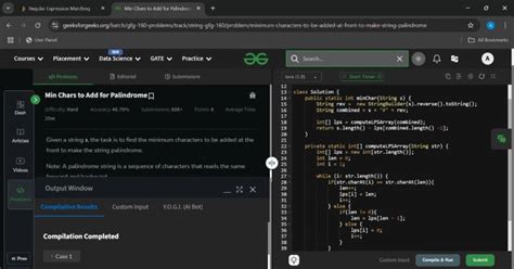 Problem Hard Gfg160 Geekstreak2025 Codingchallenge Keepgrinding
