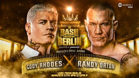 Wwe Bash In Berlin 2024 Custom Match Card By Wwerenders2020 On Deviantart