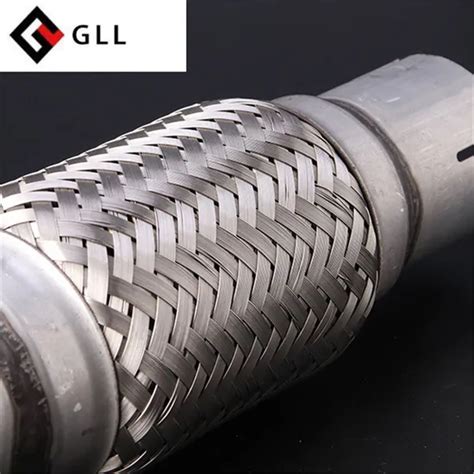 Automotive Exhaust System Flex Pipe Stainless Steel Braided Flexible