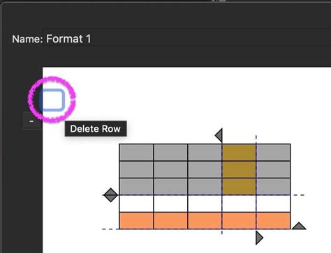 Delete Row Button Missing On Table Format Editor V1 Bugs Found On MacOS Affinity Forum