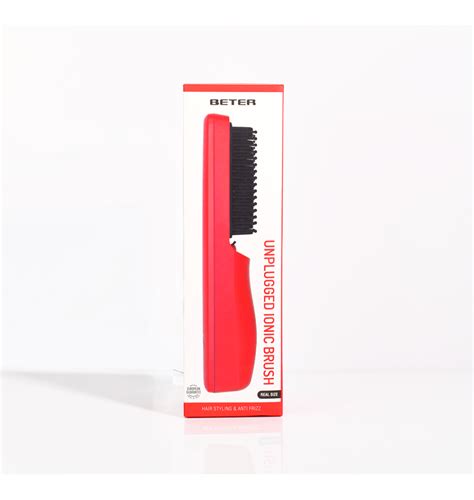 Cepillo Iónico Inalámbrico Grwm Rojo Beter