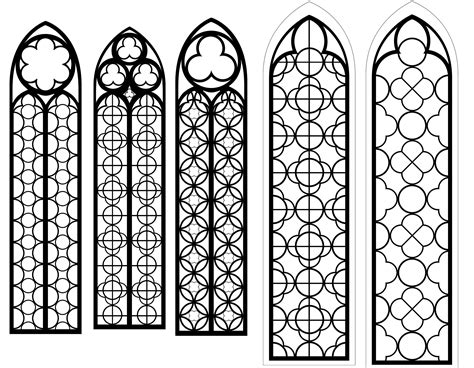 Four Types Of Decorative Stained Glass Windows