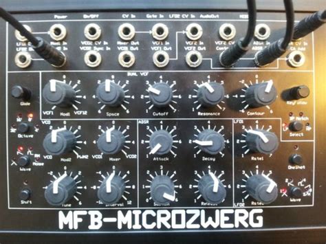 Matrixsynth Mfb Microzwerg Ii Semi Modular 2 Oscillator Analogue