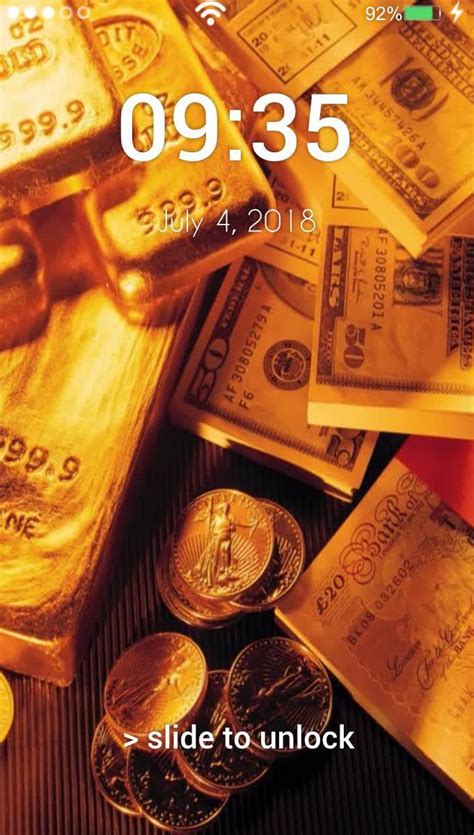 Gold Lock Screen Apk For Android Download