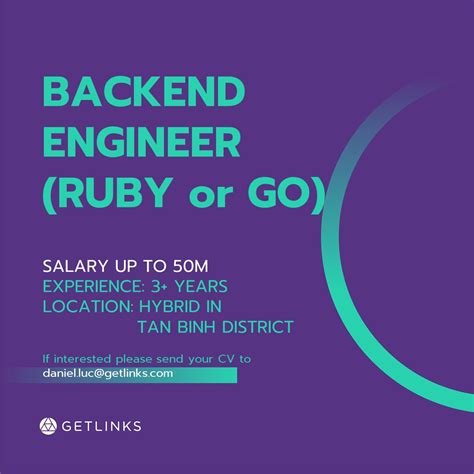 Daniel Lu On Linkedin Backendengineer Ruby Golang Singpaporean