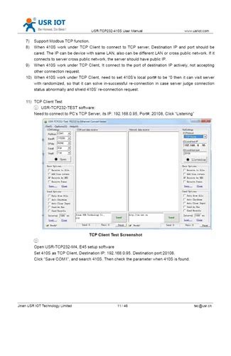 Industrial Rs232rs485 Modbus To Ethernet Converter Usr Tcp232 410s