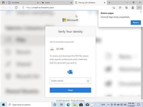 OneDrive Phishing Issue DandelionSprout Adfilt GitHub