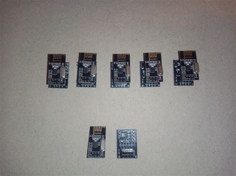 Arduino Bezdrátový Modul Nrf24l01adaptér 6ks Aukro