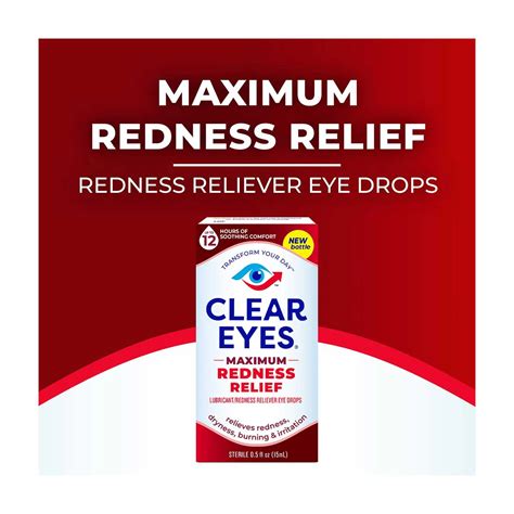 Buy Clear Eyes Maximum Redness Eye Relief Lubricant Eye Drops 0 5 Fl Oz From Dollar General