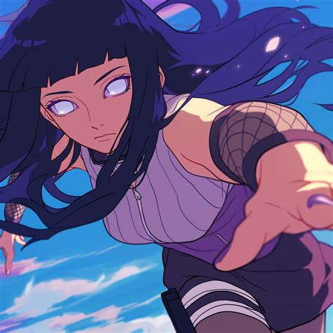Hinata Hyuga Anime Naruto Ninja 4k Wallpaper