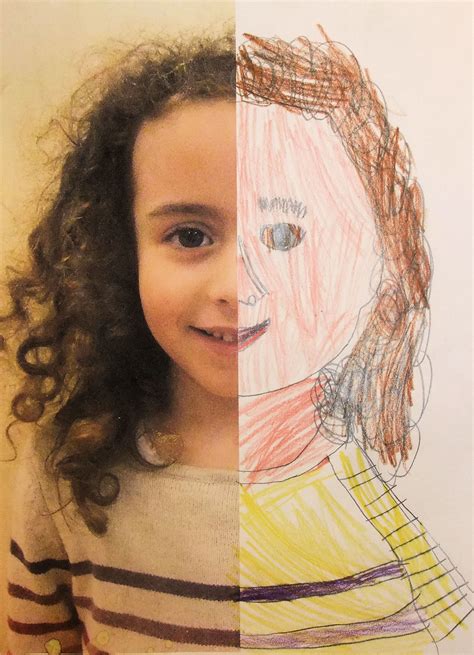 How To Draw A Self Portrait Year 2