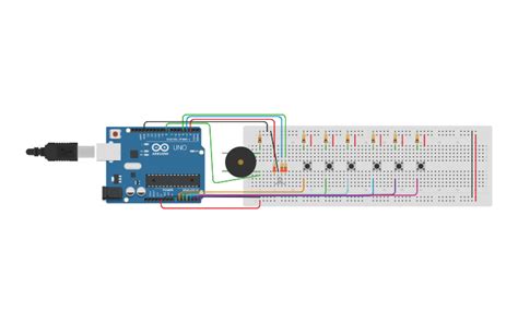 Circuit Design 4th Octave C A Piano Notes Rgb Led Tinkercad Circuit Design 4th Octave C A Piano Notes Rgb Led Tinkercad