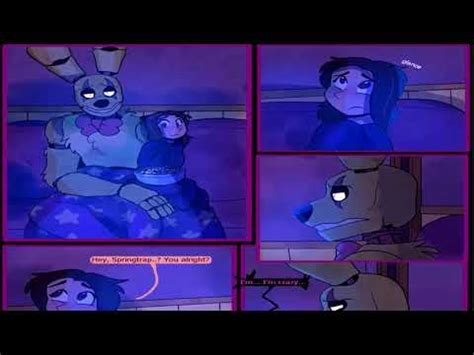 Fnaf Springtrap And Delilah [part 8] Comic Youtube