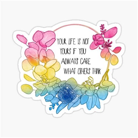 Pansexual Pride Watercolour Subtle Pansexual Flag Colours Sticker