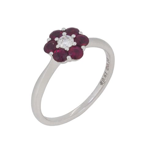Ruby And Diamond Set Cluster Ring News Andrew Lamputt Silversmith And Jeweller