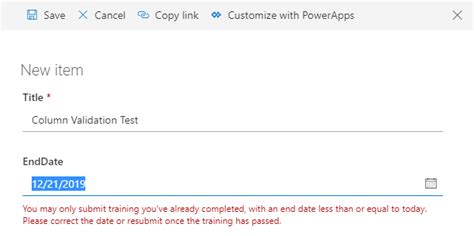 Solution Column Validation Error Sorry Something Went Wrong The