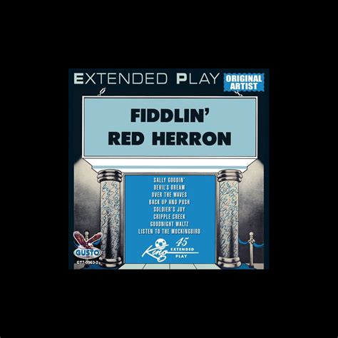 ‎fiddlin Red Herron Album By Fiddlin Red Herron Apple Music