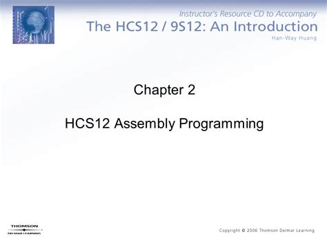 chapter 2 hcs12 assembly programming ppt download