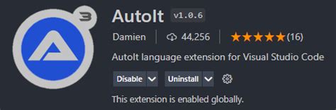 Include UDFs Versus Paste In Snippets VSCode AutoItSnippets AutoIt Example Scripts AutoIt