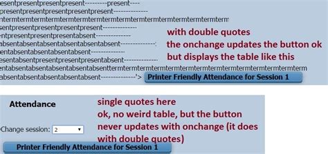 Javascript Passing Table As Hidden Value In Html Form Weird Singledouble Quote Issue