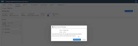 Solved How To Delete Deployed Automation Process Sap Community