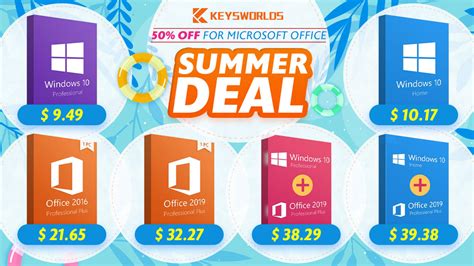 Microsoft Software Summer Sale Is Live Get Windows 10 For 10 Office Gets 50 Discount More