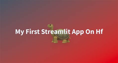 My First Streamlit App On Hf A Hugging Face Space By Mafae