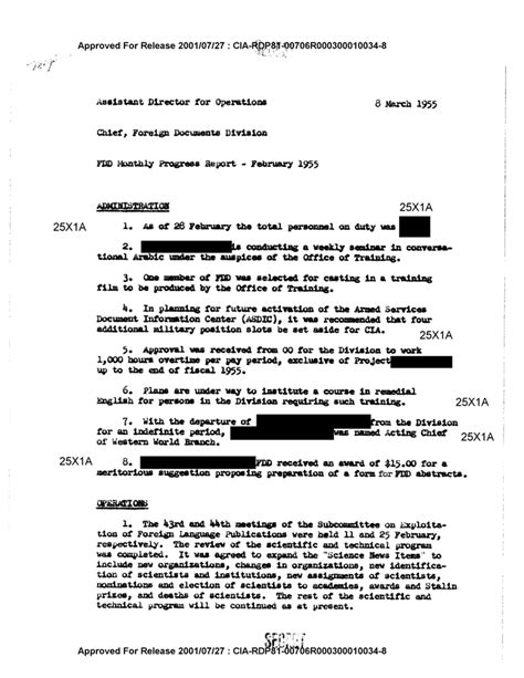 Fdd Monthly Progress Report February 1955 Documentcloud