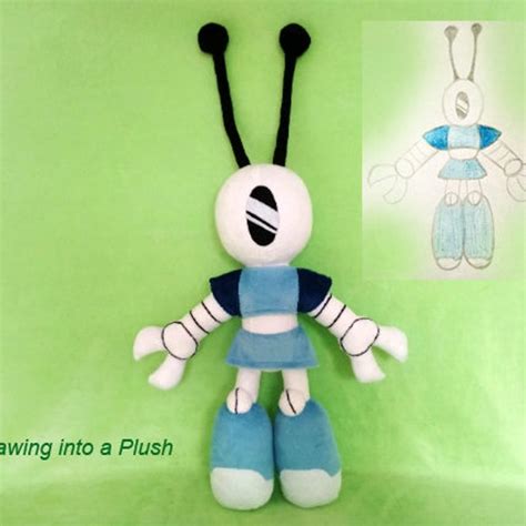 Robot Plush Etsy