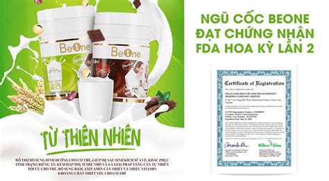 Thương hiệu Beone hai lần đạt chứng nhận FDA Hoa Kỳ