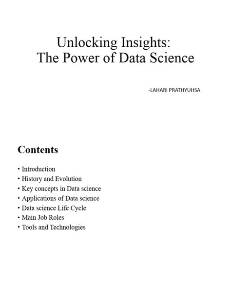 data science pdf