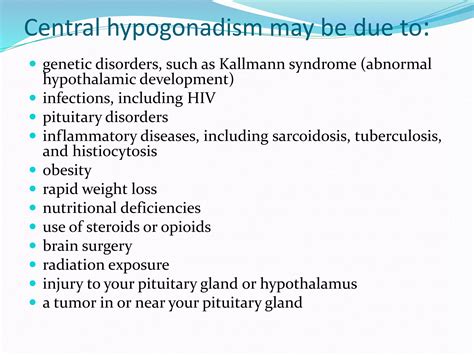 Hypogonadism Pptx