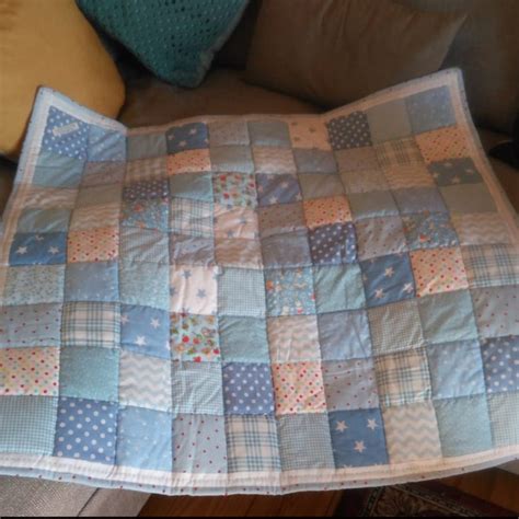Handmade Patchwork Cot Quilt With Beatrix Potter Fabric Etsy