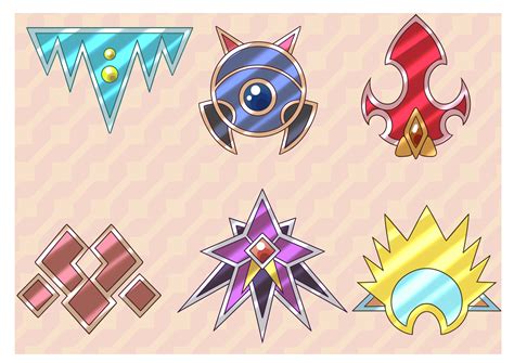Pokemon Gym Badges And Names