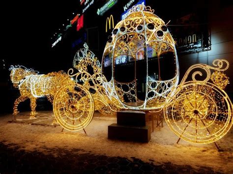 Сказочная карета для Золушки на Новый Год Ok Ru Идеи рождественских украшений