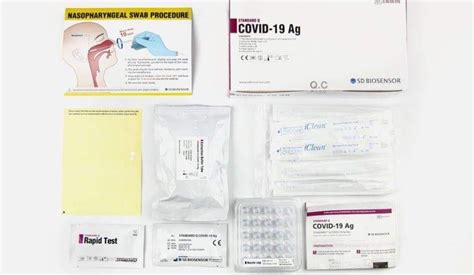 Sd Biosensor Standard Q Rapid Antigen Test Kit Philippines Added A New Sd Biosensor